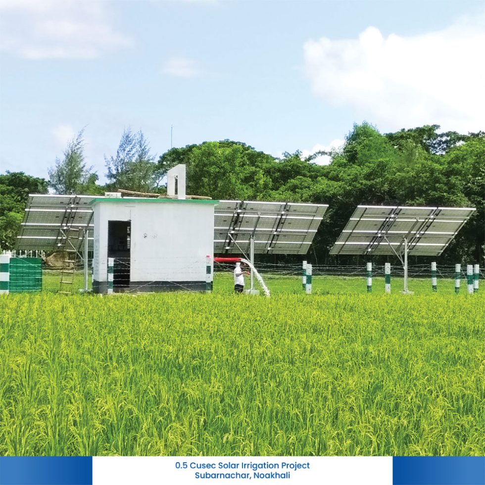 Solar irrigation project, Subarnachar - Super Star Solar
